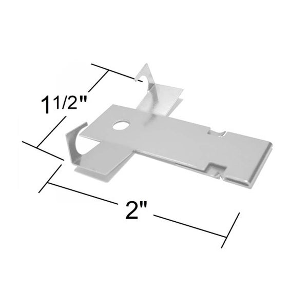 2Pk - Mounting Clip Anchors for Recessed Housings – BulbAmerica