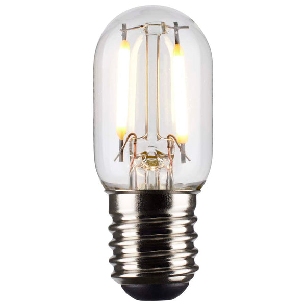 Satco 3w T6.5 LED 3000K Intermediate Base Dimmable - 20w equiv ...